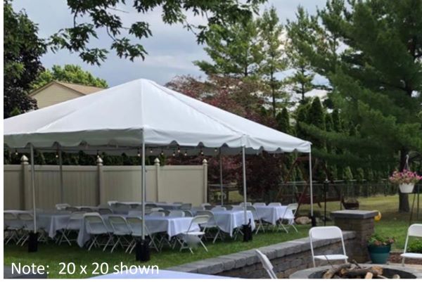 Frame tent 15 x 20 - Dremcor Tents Canopies