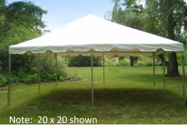 Frame tent 15 x 20 - Dremcor Tents Canopies