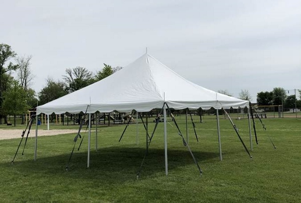Pole tent 20 x 20 - Dremcor tents canopies