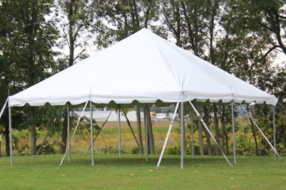 Pole tent 20 x 20 - Dremcor tents canopies