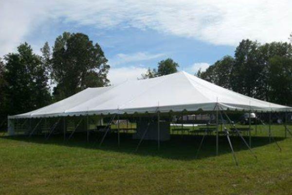 40 x 80 pole tent - sectional - Dremcor Tents Canopies