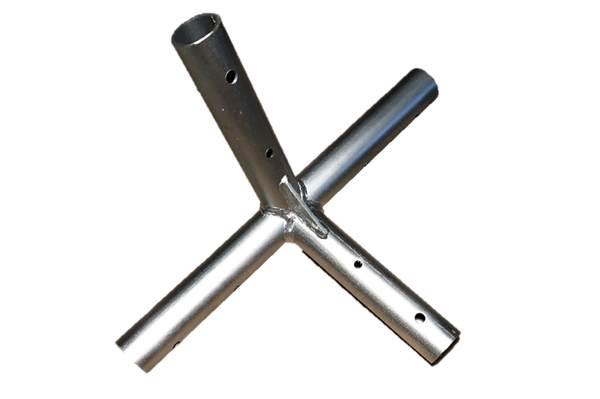 Side tee frame tent fitting - Dremcor Tents Canopies